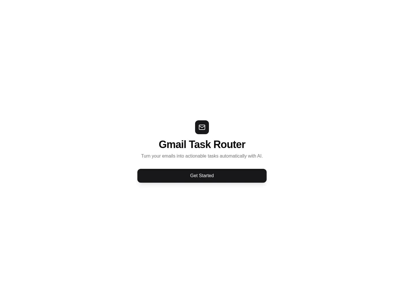 Gmail Task Router