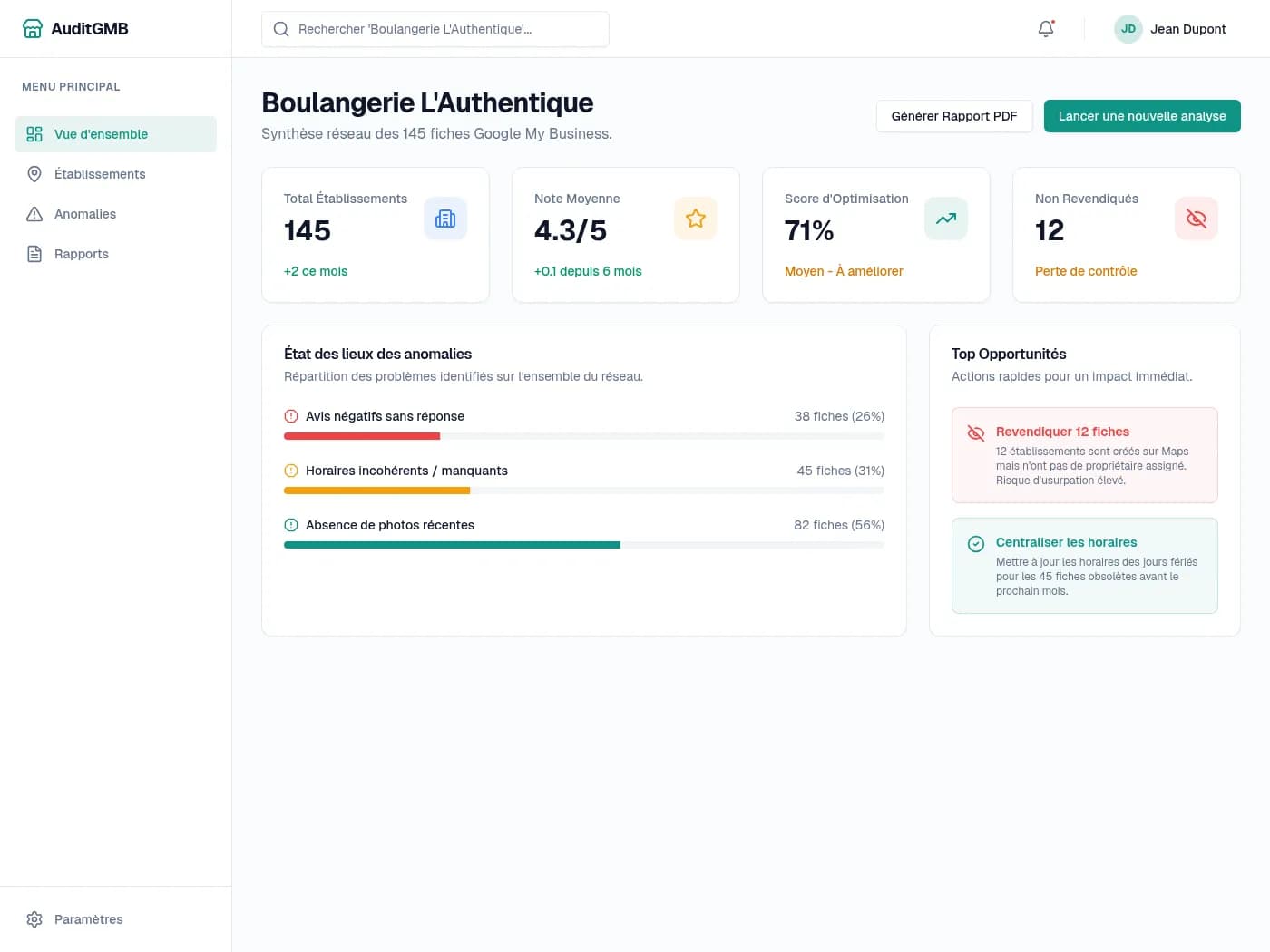 Google Listing Analyzer