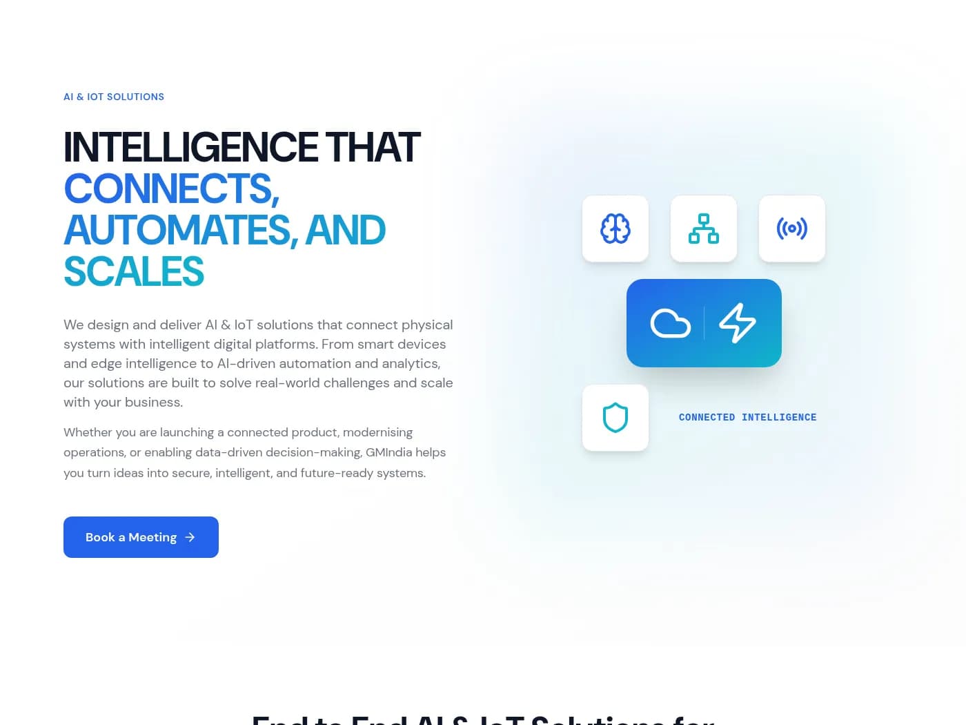 GMIndia Tech Consulting Site
