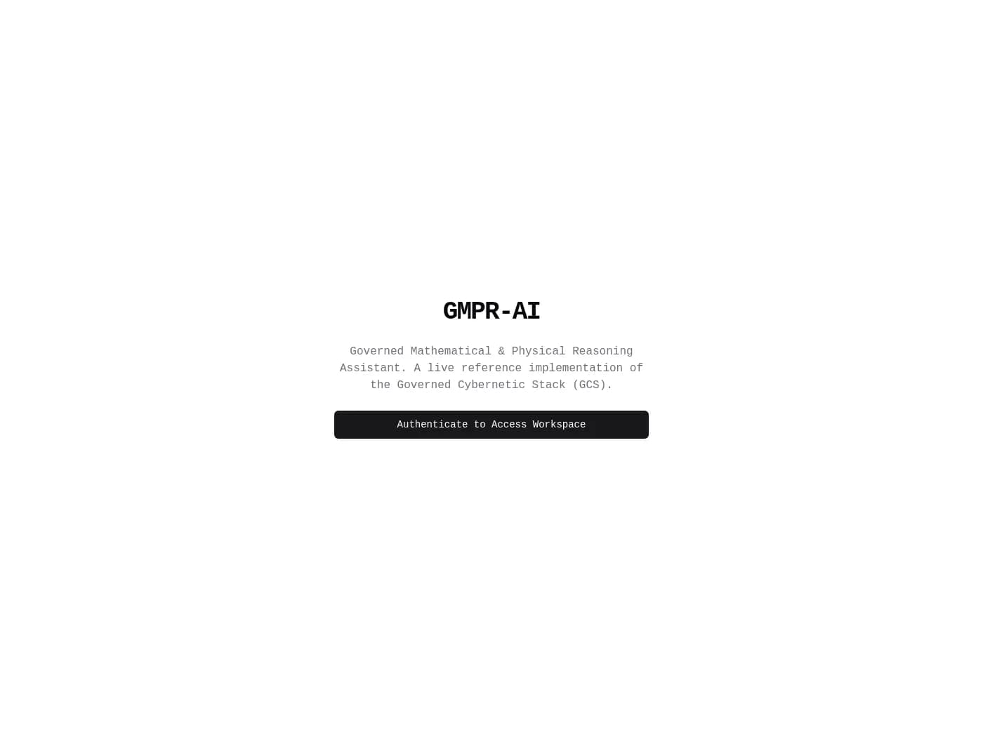 GMPR-AI Reference App