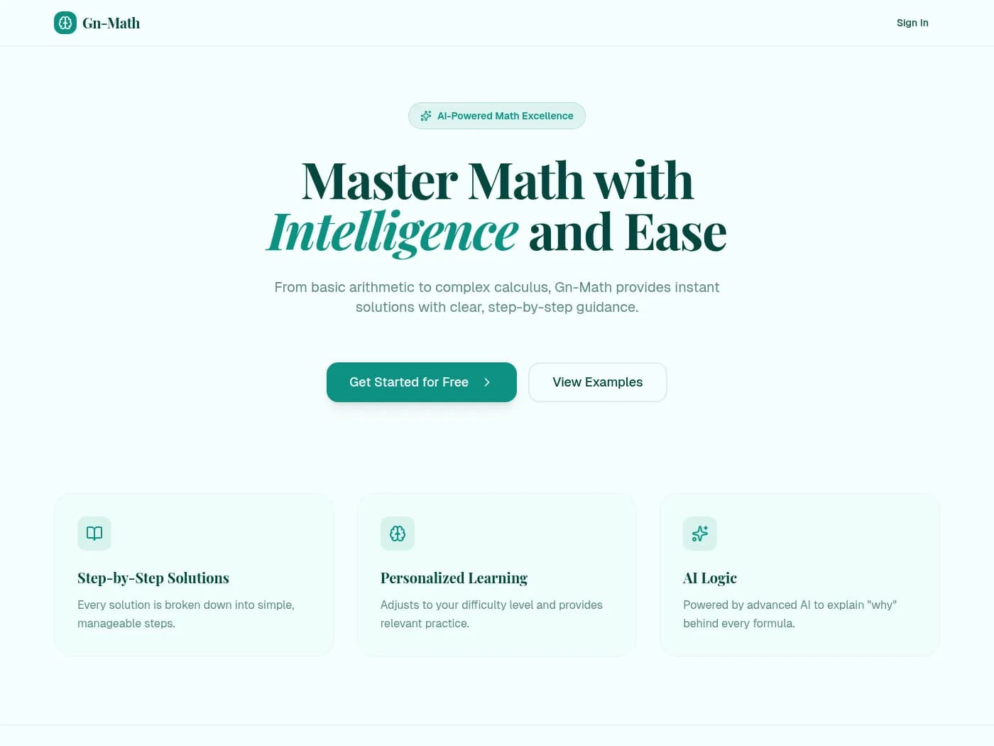 Gn-Math Solver