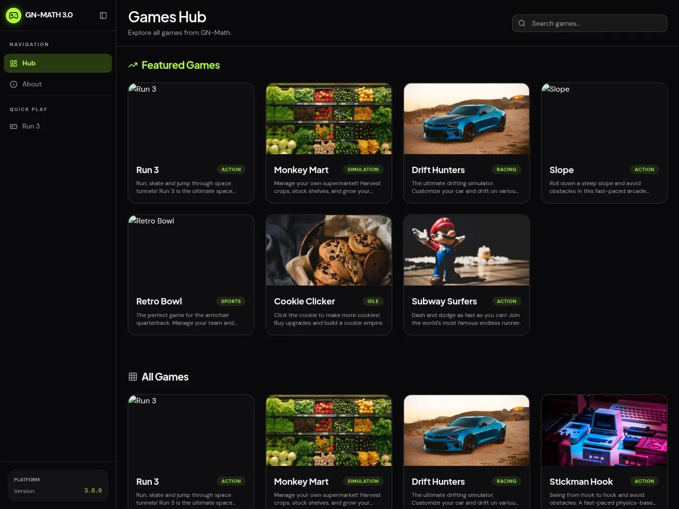 GN-Math Games Hub