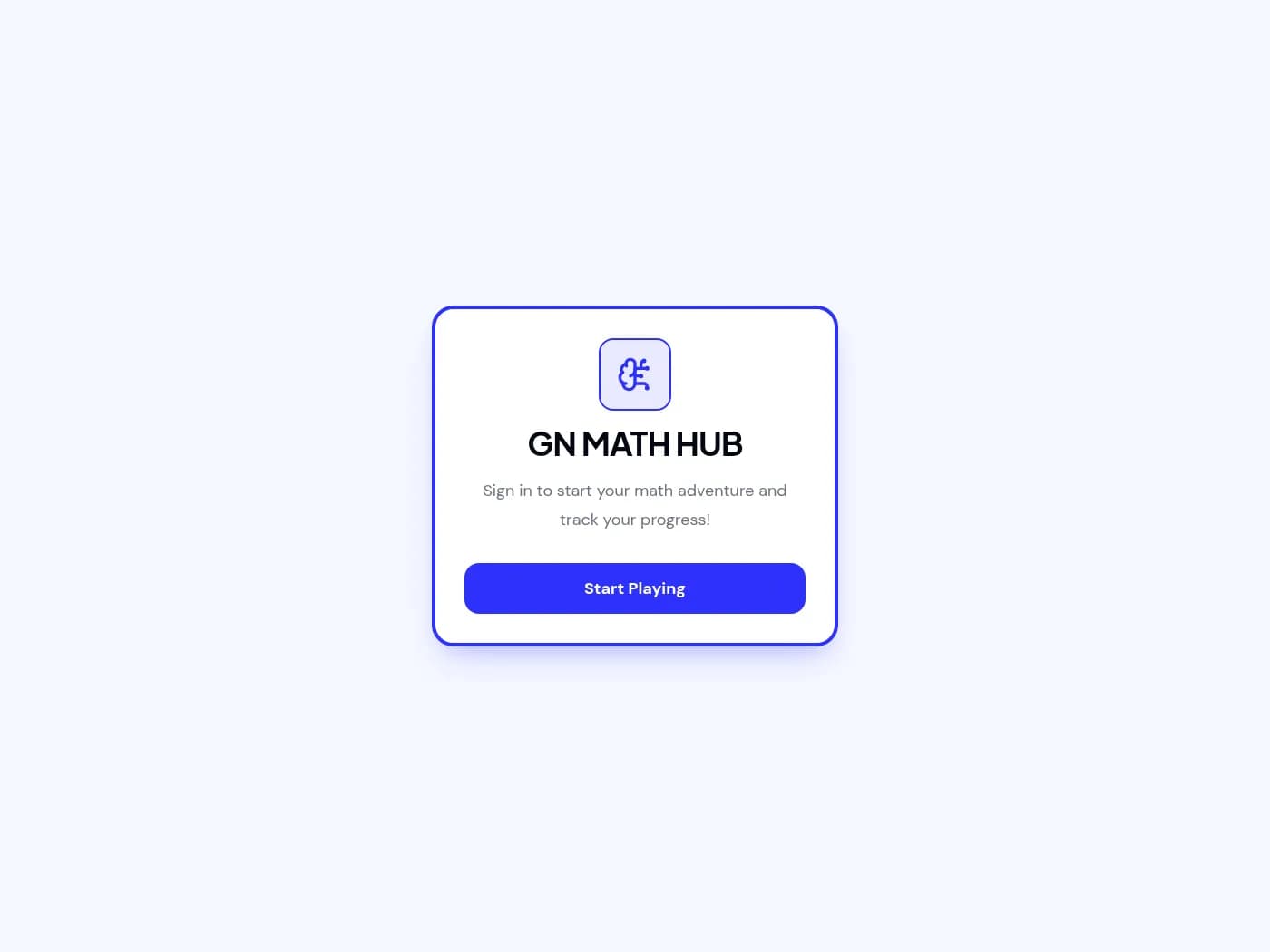 GN Math Game Hub