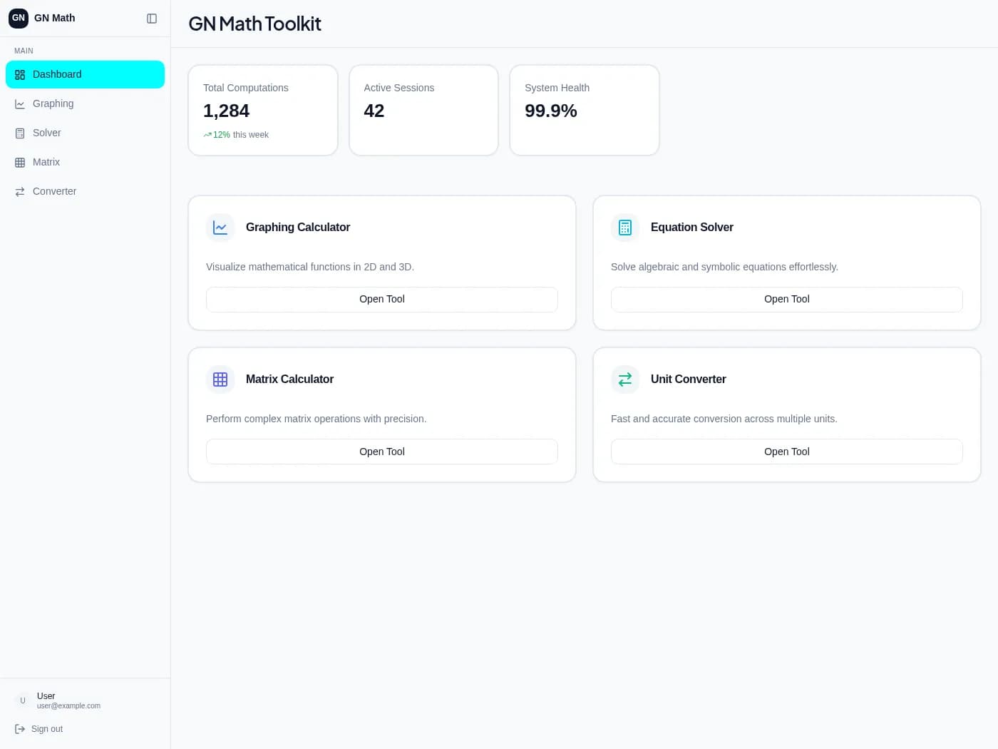 GN Math Toolkit