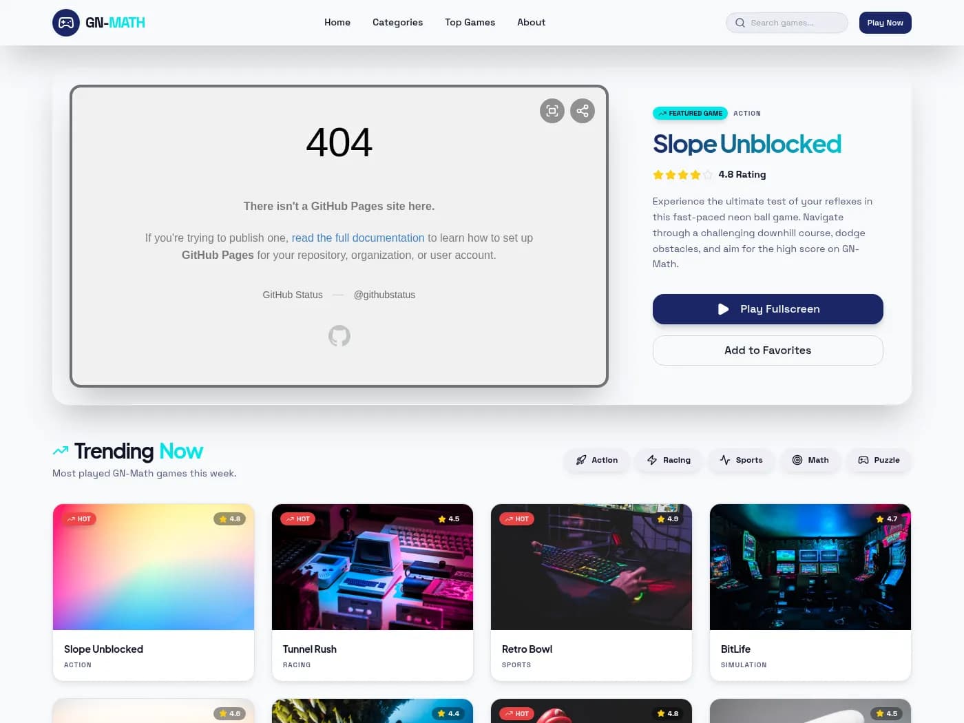 Unblock GN-Math Game