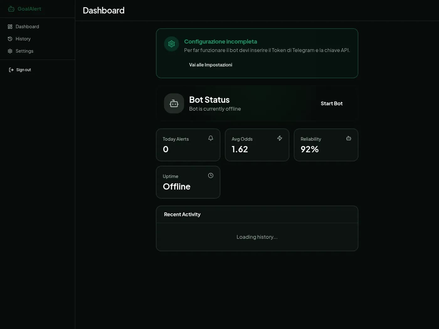 Goal Alert Telegram Bot