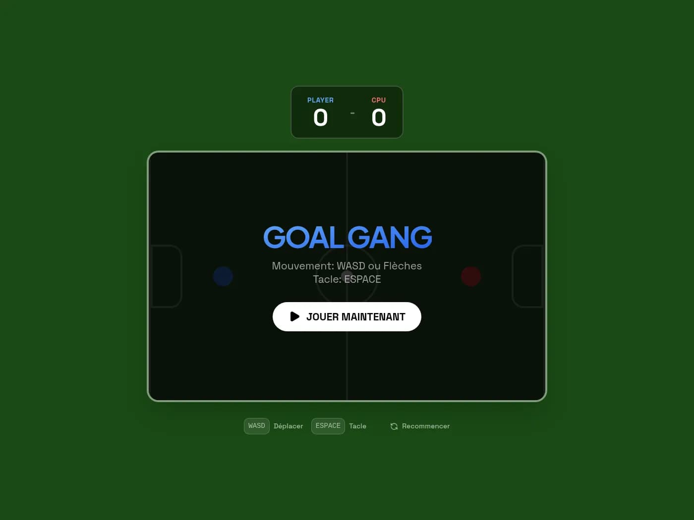 Goal Gang Soccer Game
