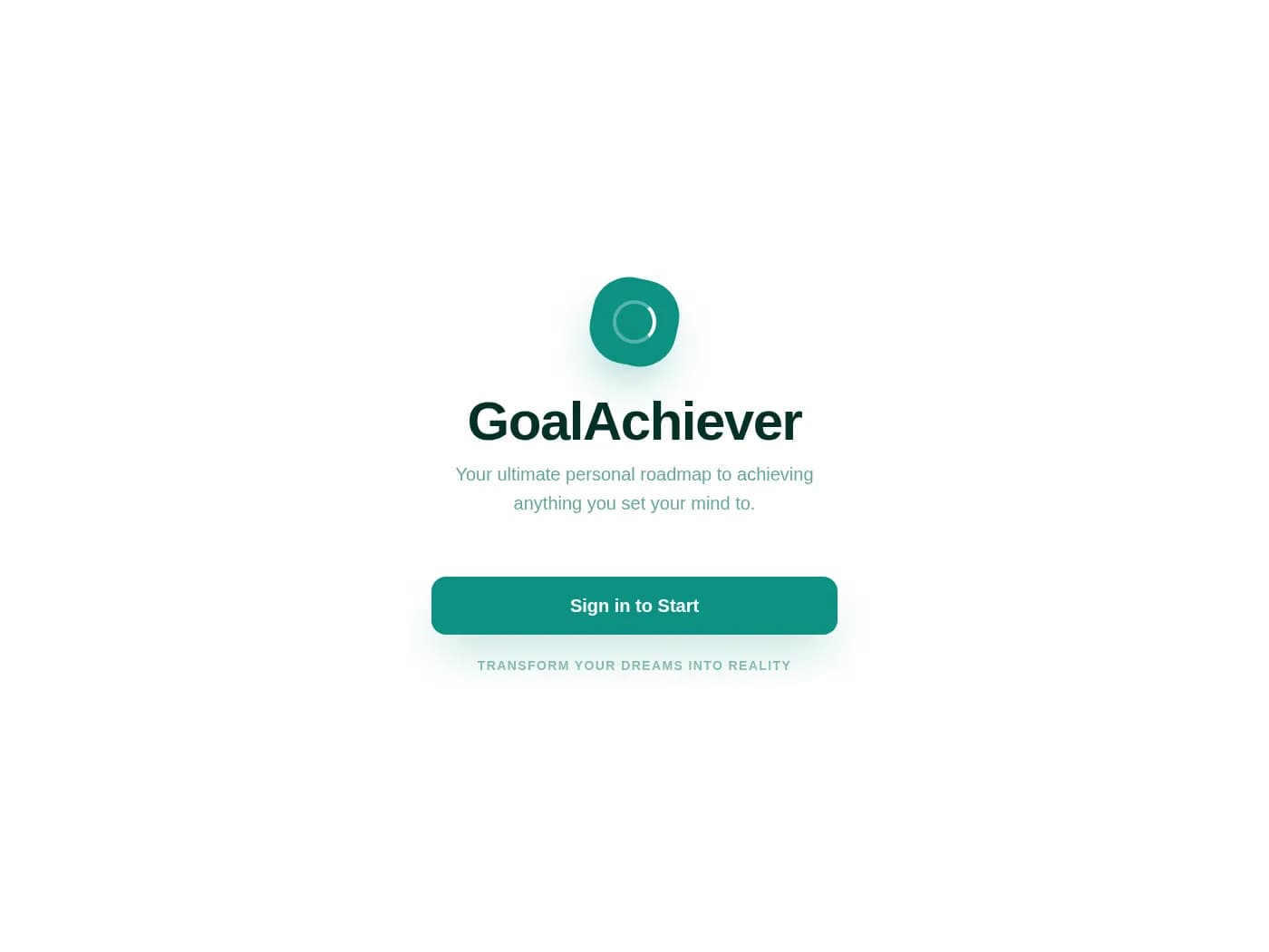 GoalAchiever App