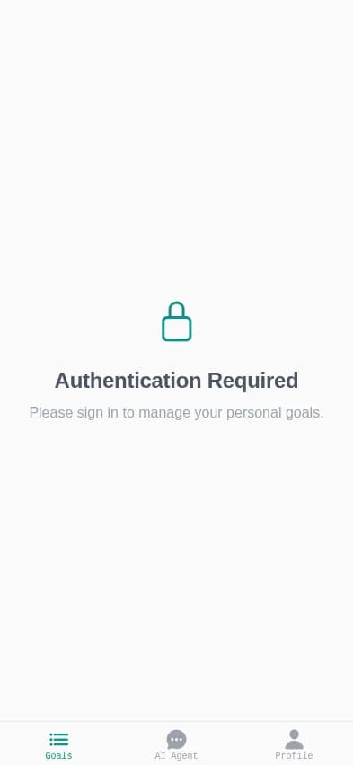 GoalBuddy AI Agent