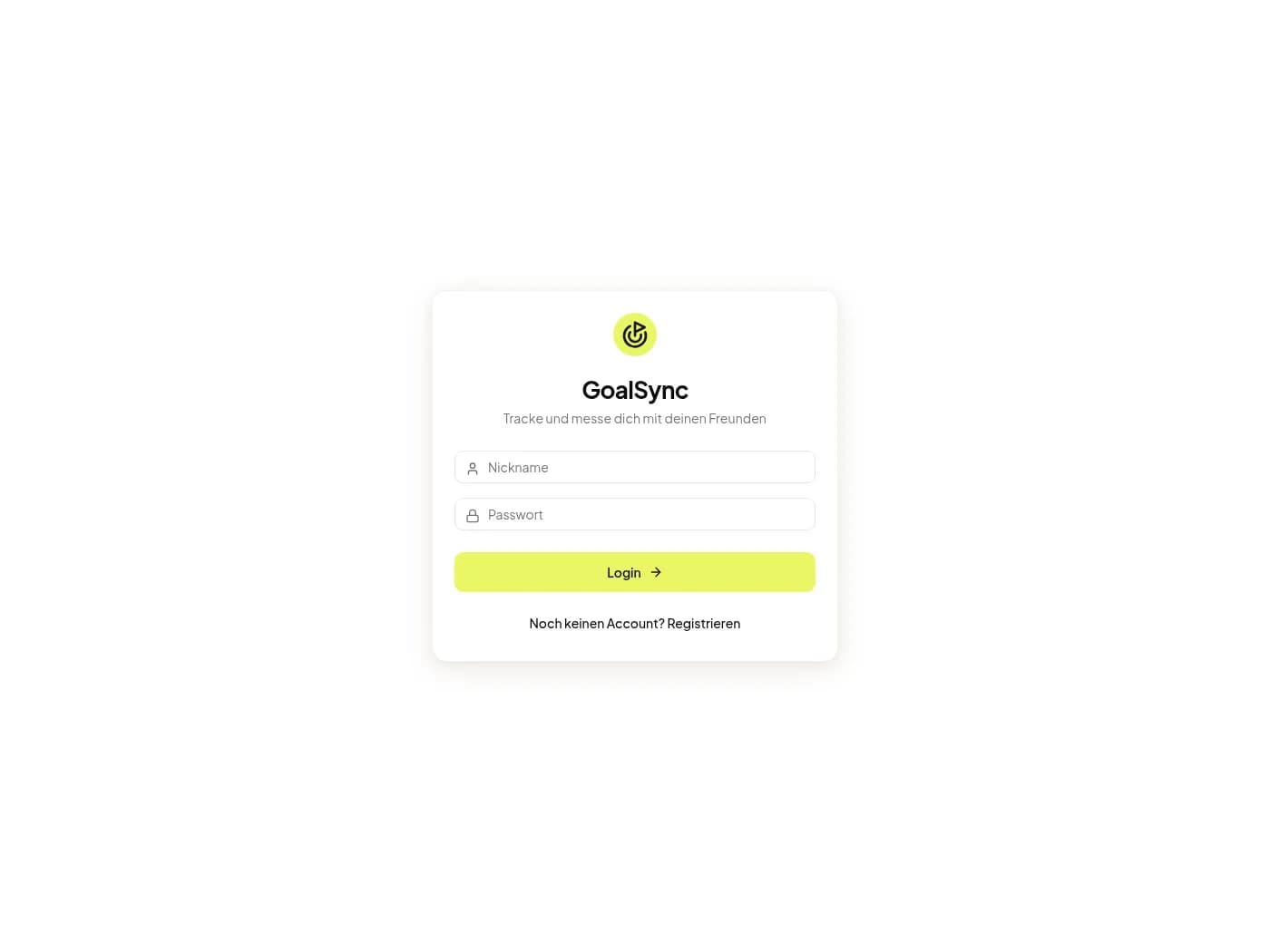 GoalSync Training Tracker