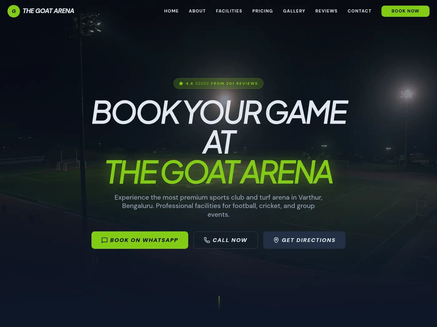 The Goat Arena Web