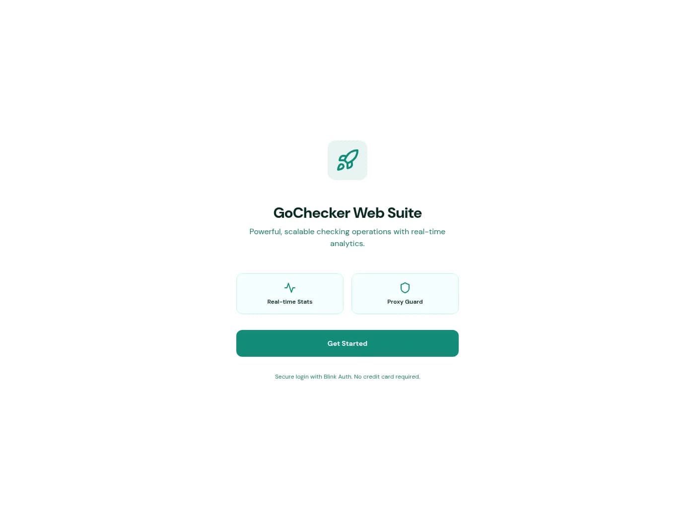 GoChecker Web Suite