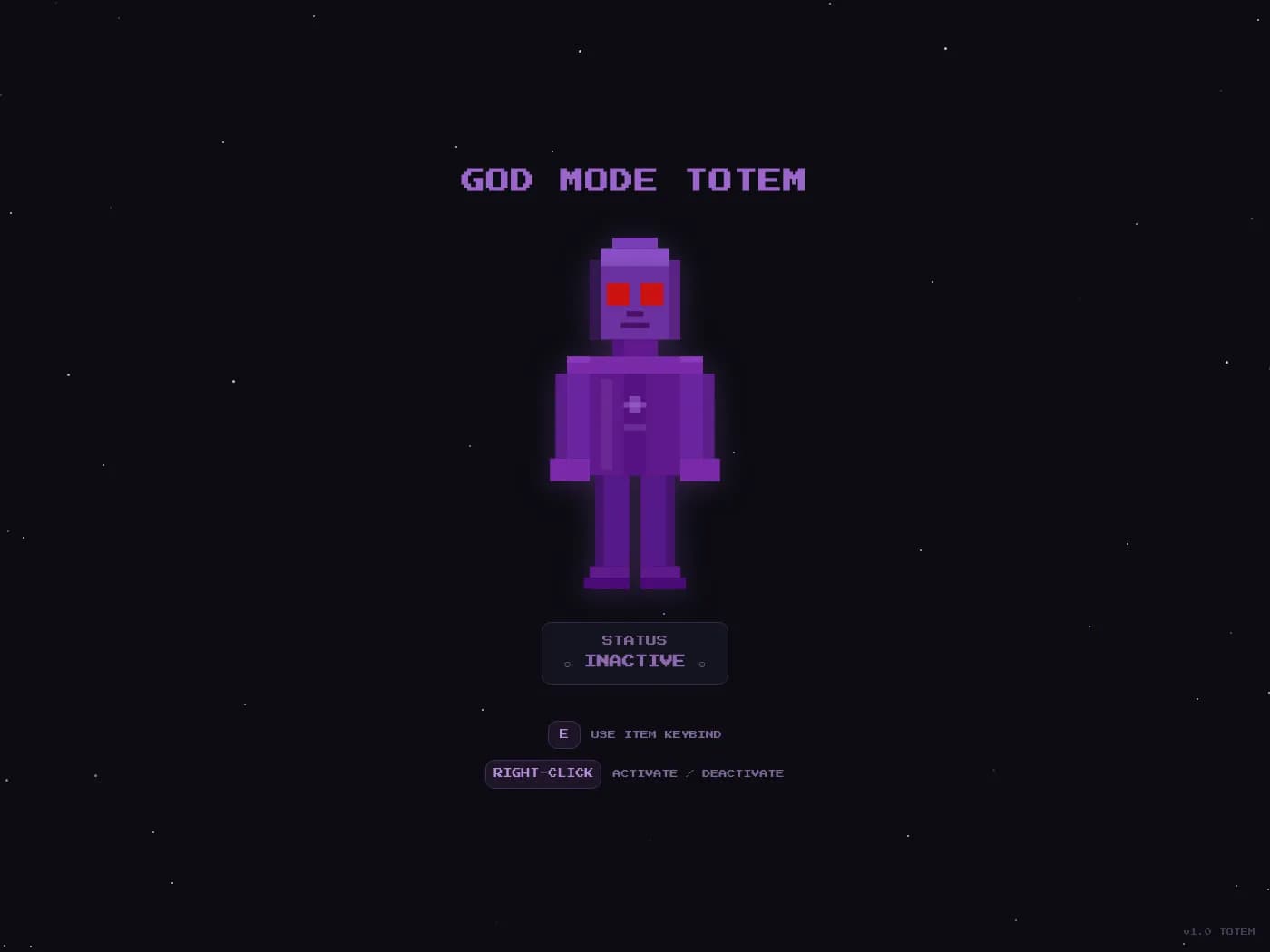 God Mode Totem