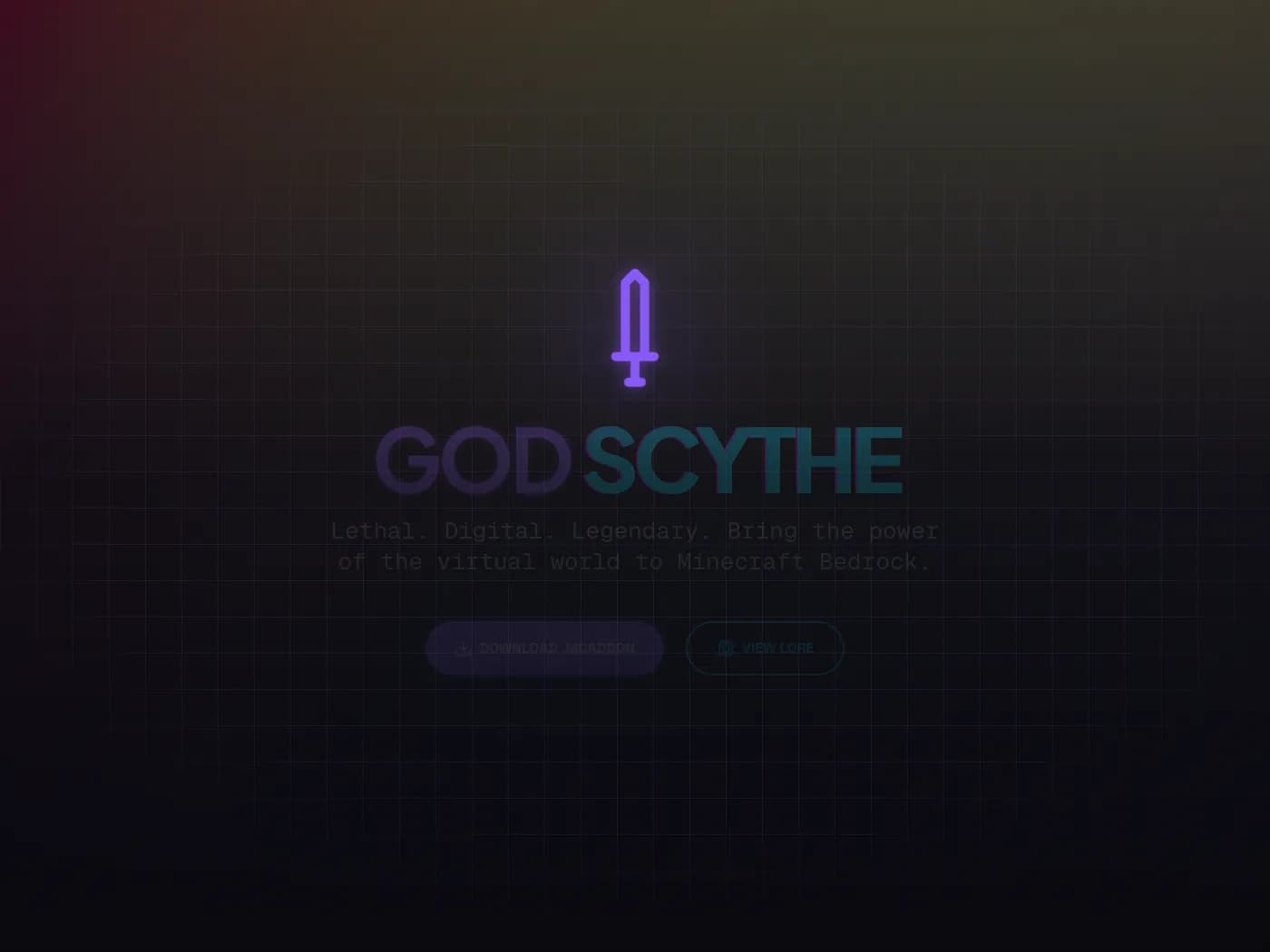 God Scythe Minecraft Mod