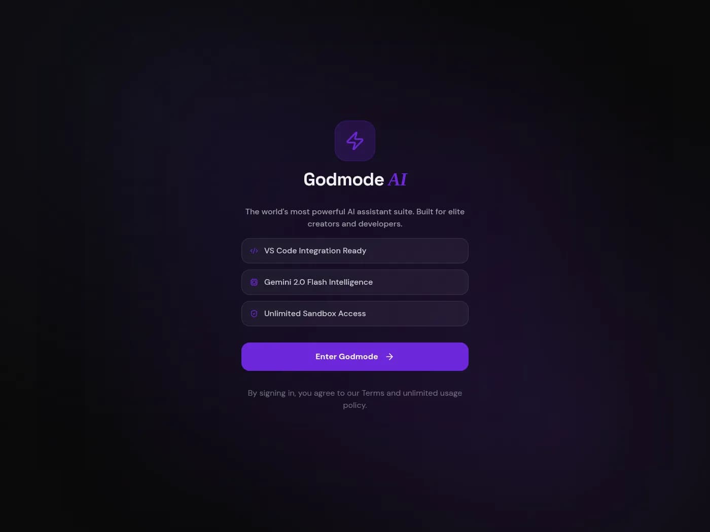 Godmode AI Assistant