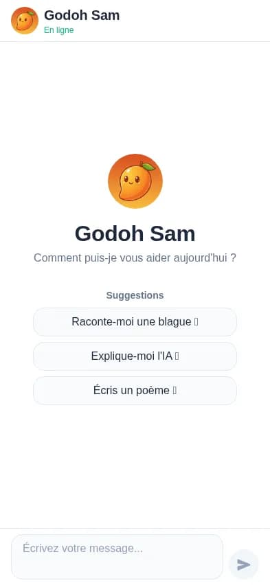 Godoh Sam Mango Chat