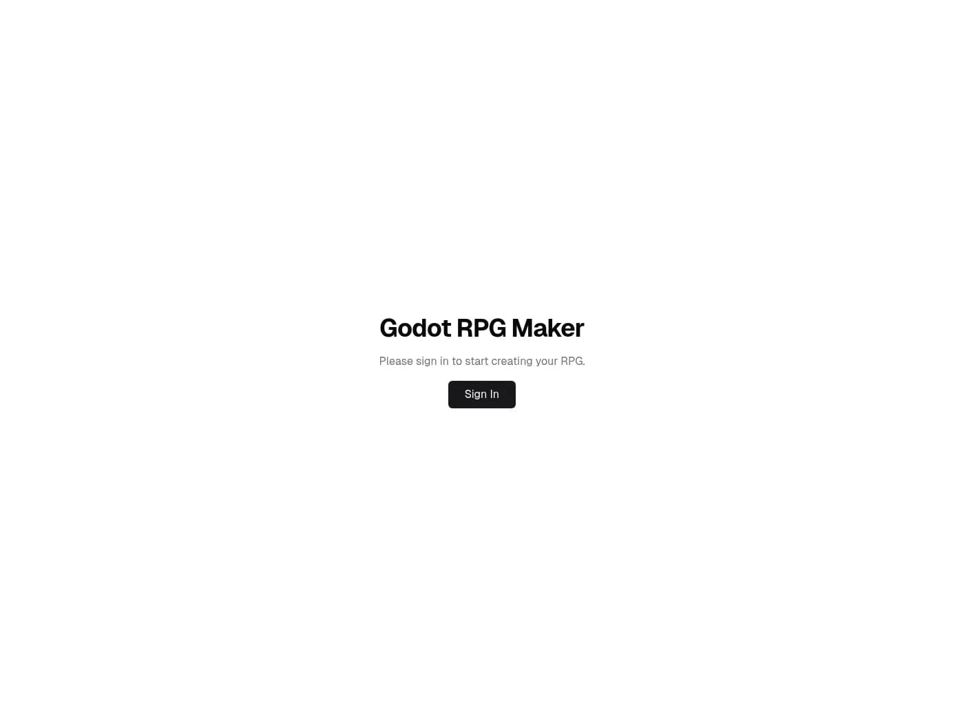 Godot RPG Maker