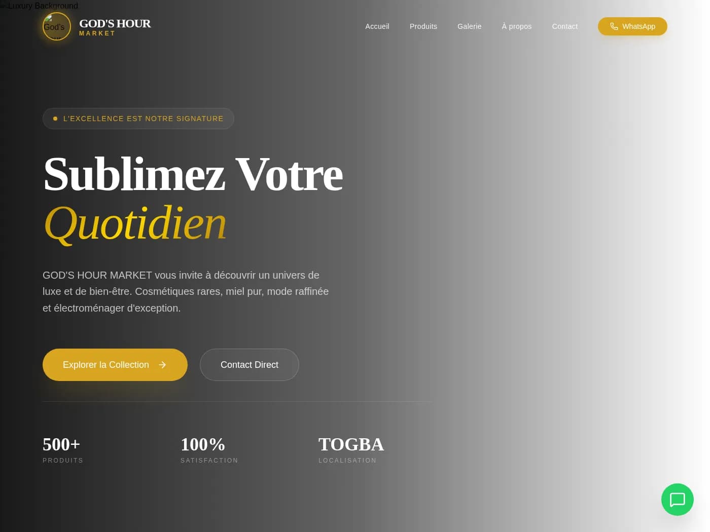 God's Hour Pro Site