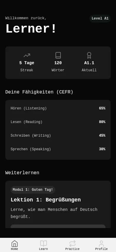 GoetheMaster German App