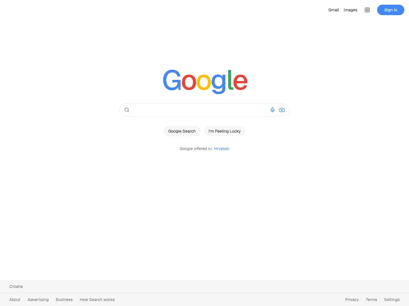 Goggle Search Clone