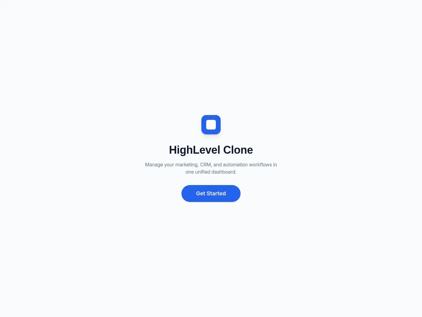 GoHighLevel Clone