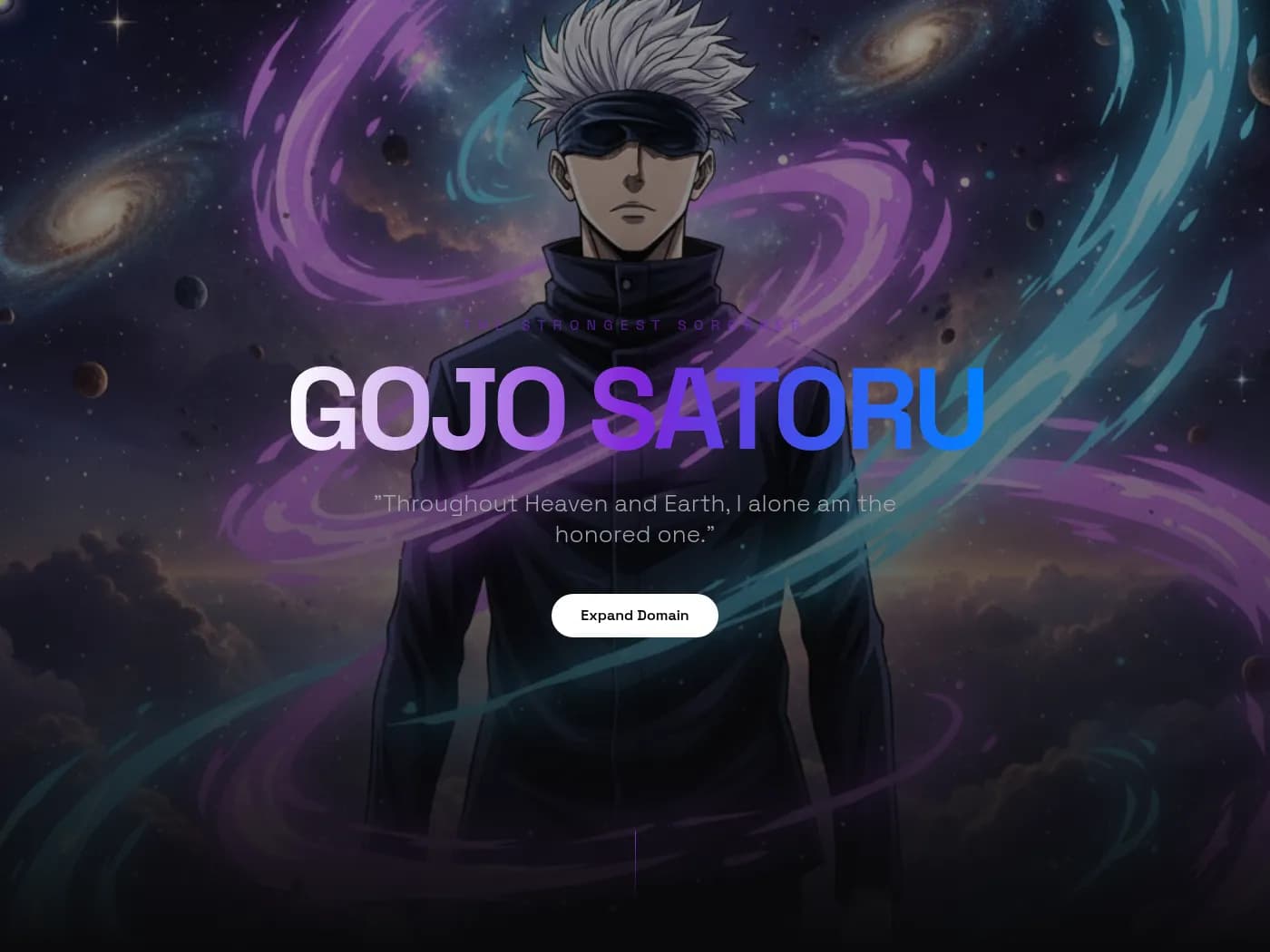 Gojo Satoru Portfolio
