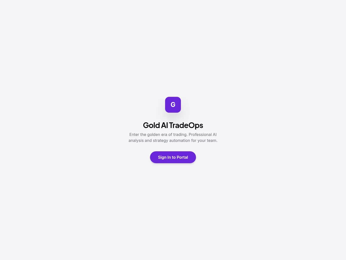 Gold AI TradeOps