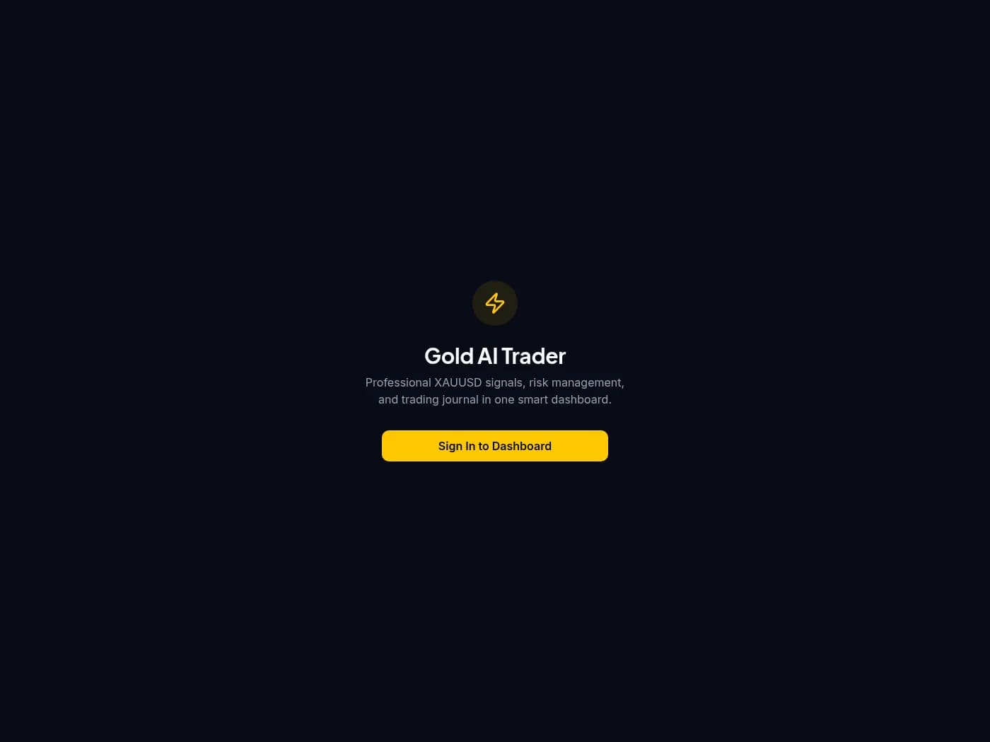Gold AI Trading Assistant