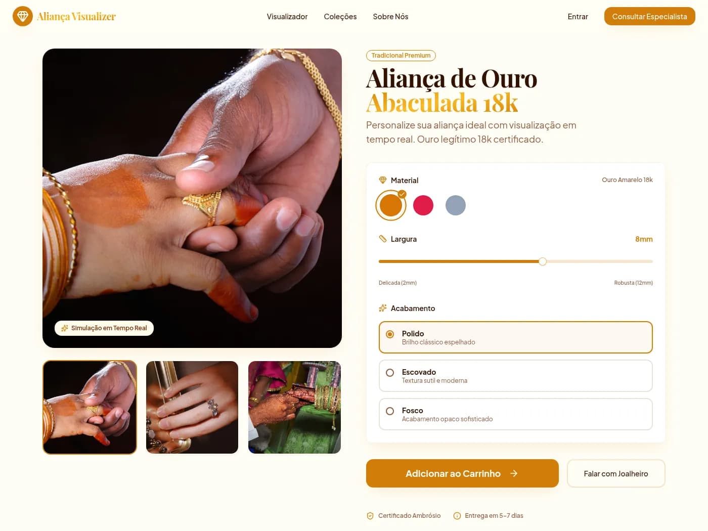 Aliança Visualizer