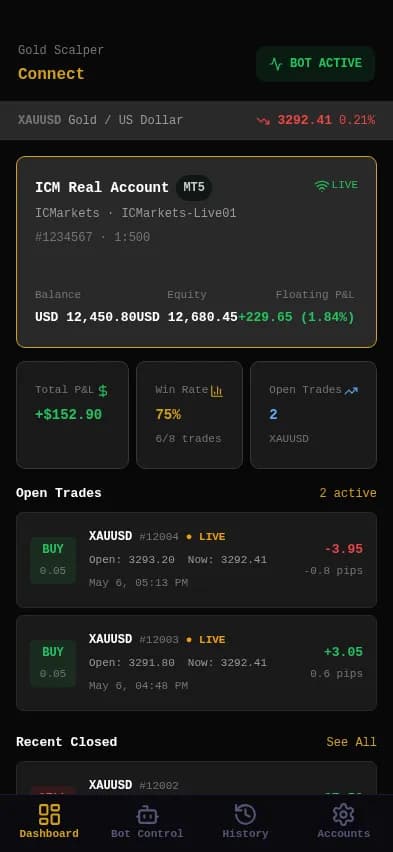Gold Scalper Connect