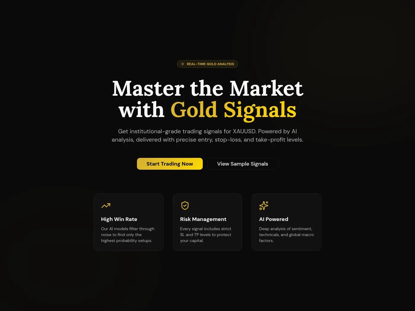 Gold Trade Signal