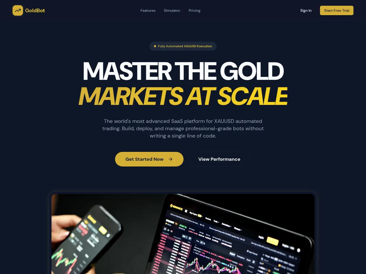 GoldBot SaaS Platform