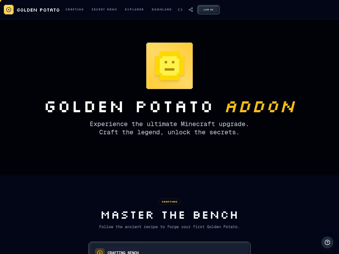 Golden Potato Addon