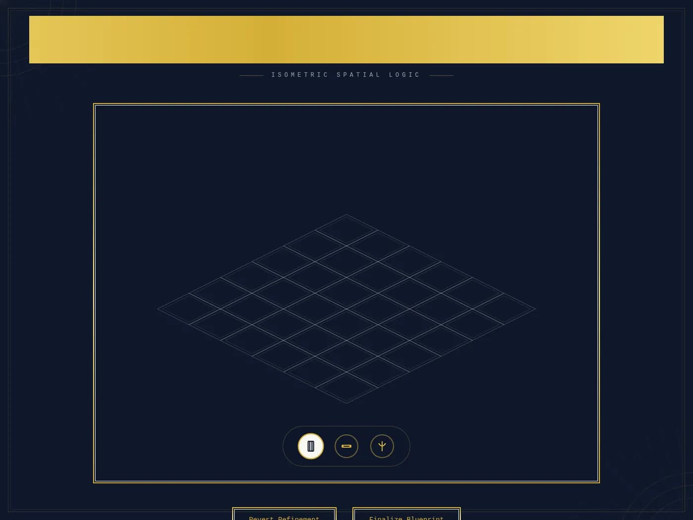 Golden Ratio Isometric Builder