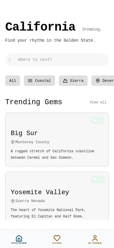 Golden State Explorer