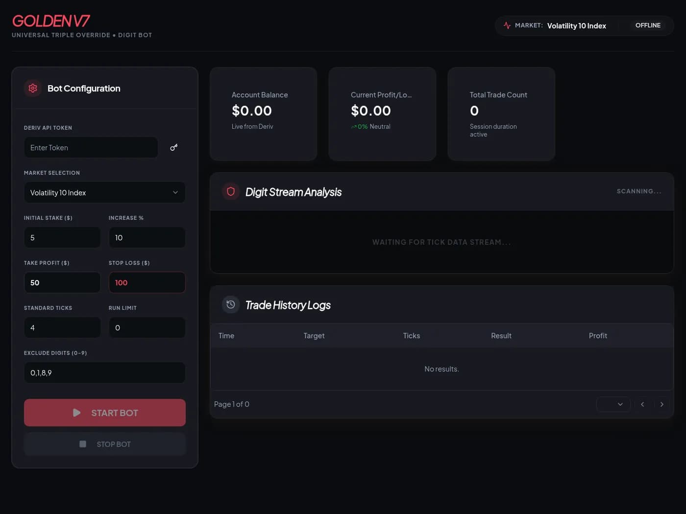 Golden v7 Trading Bot