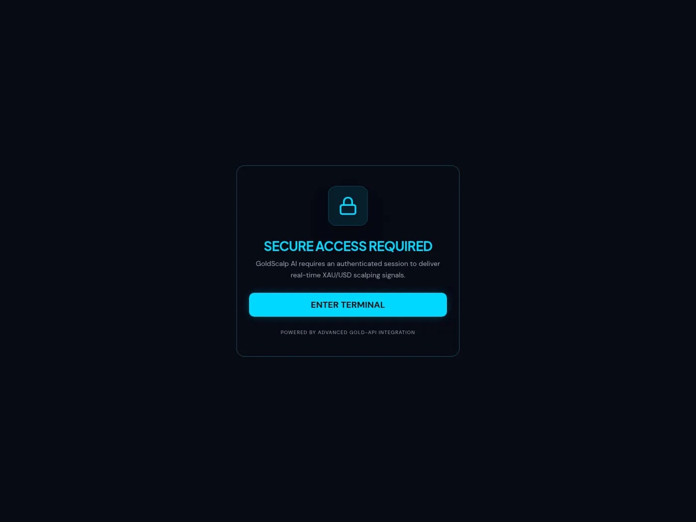 GoldScalp AI Signals