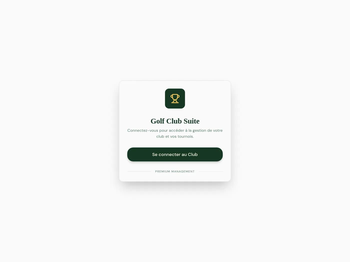 Golf Club Suite