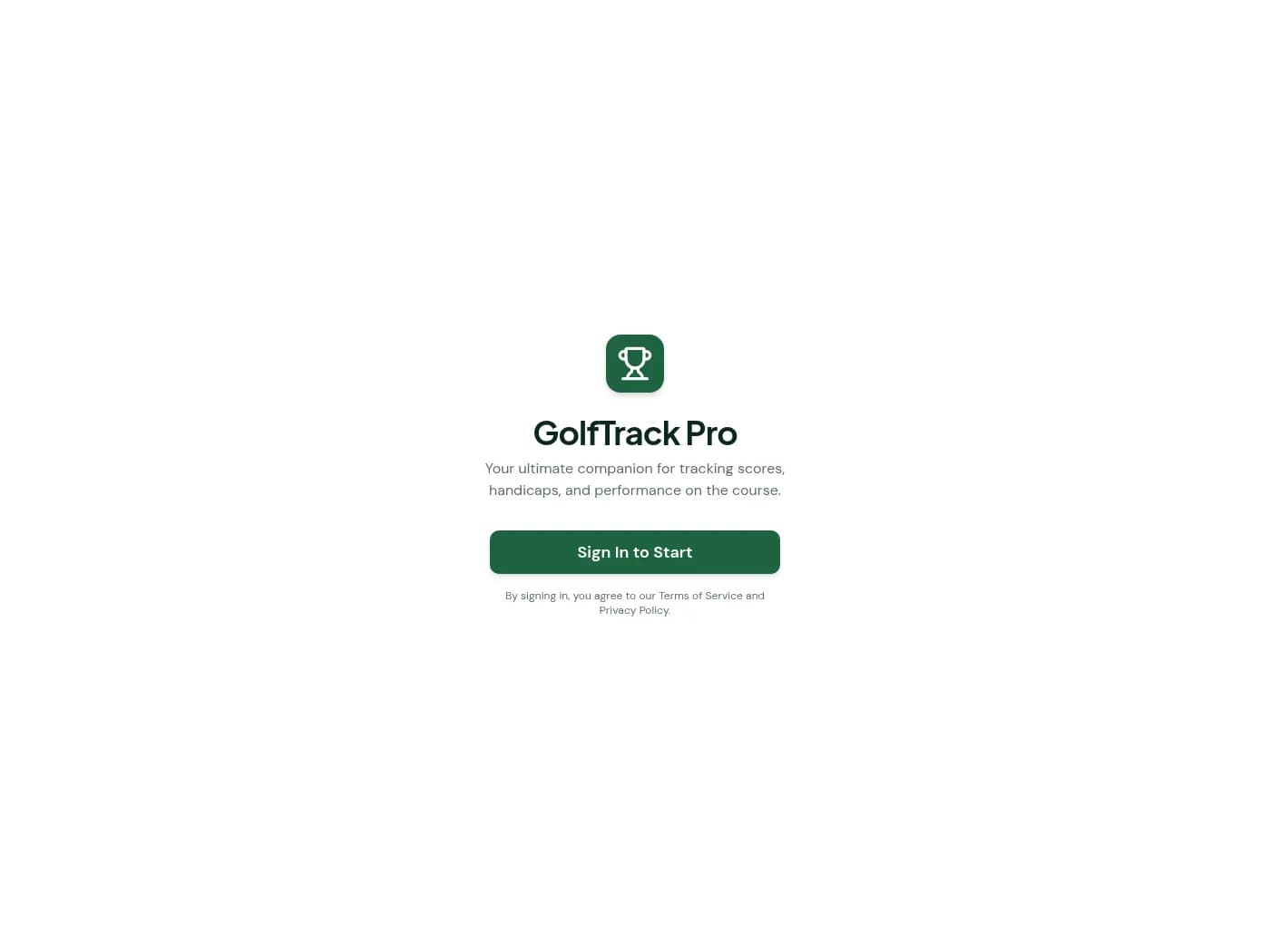 GolfTrack Pro
