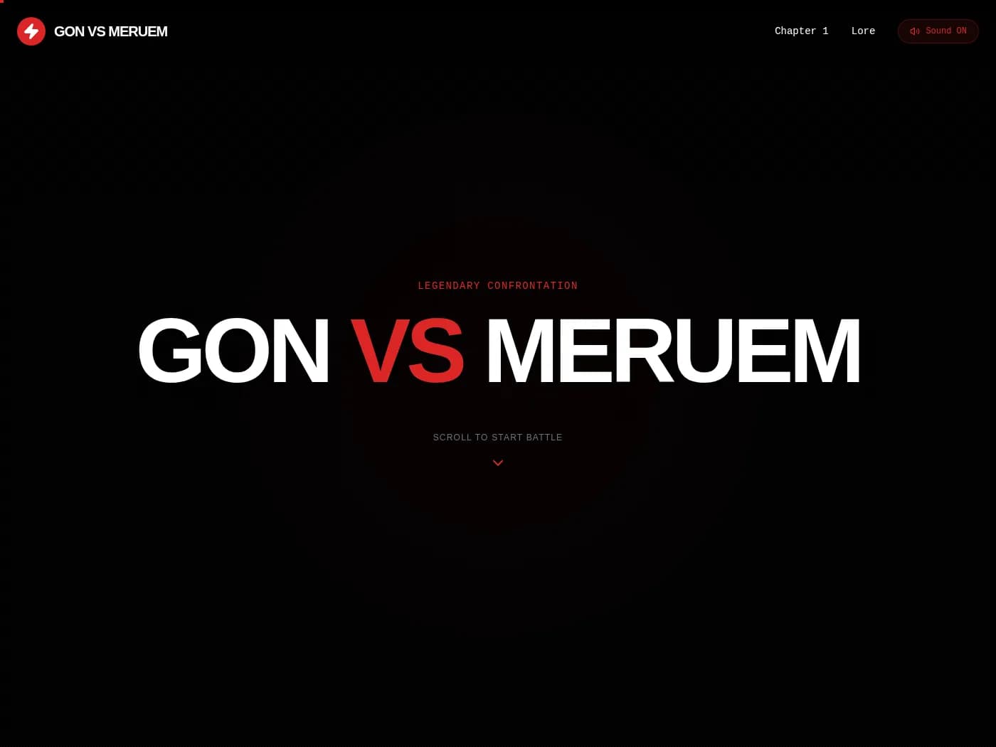 Gon vs Meruem Manga