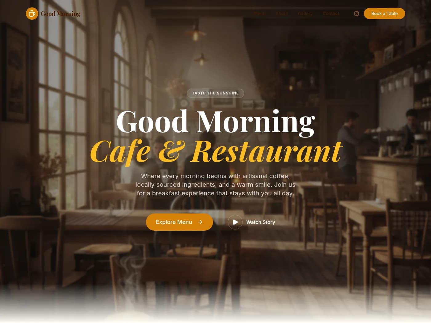 Good Morning Cafe Site