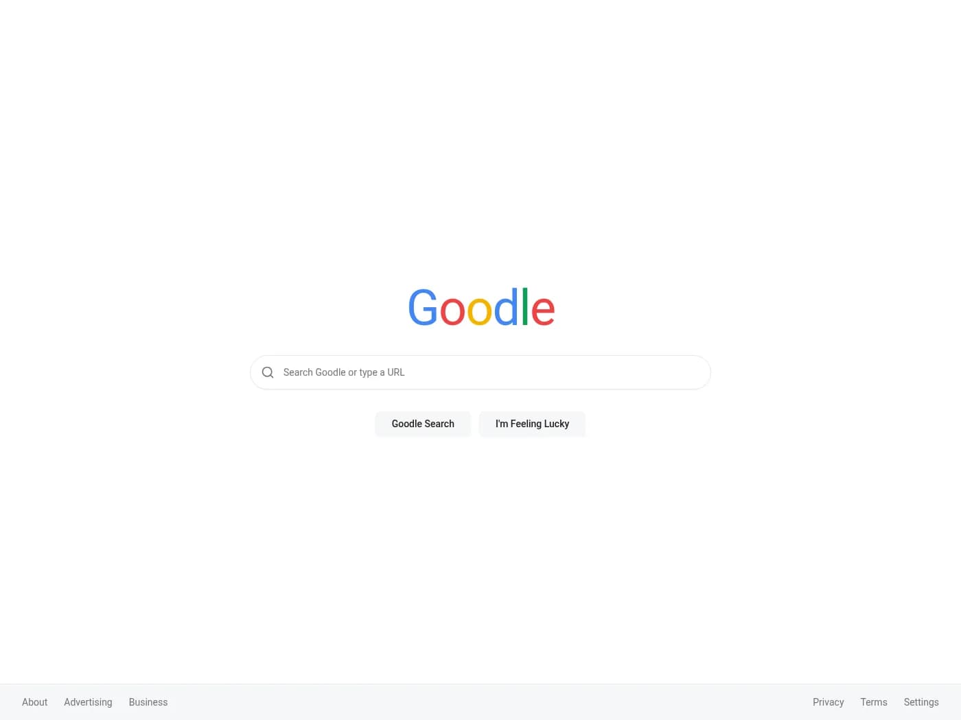 Goodle Search Clone
