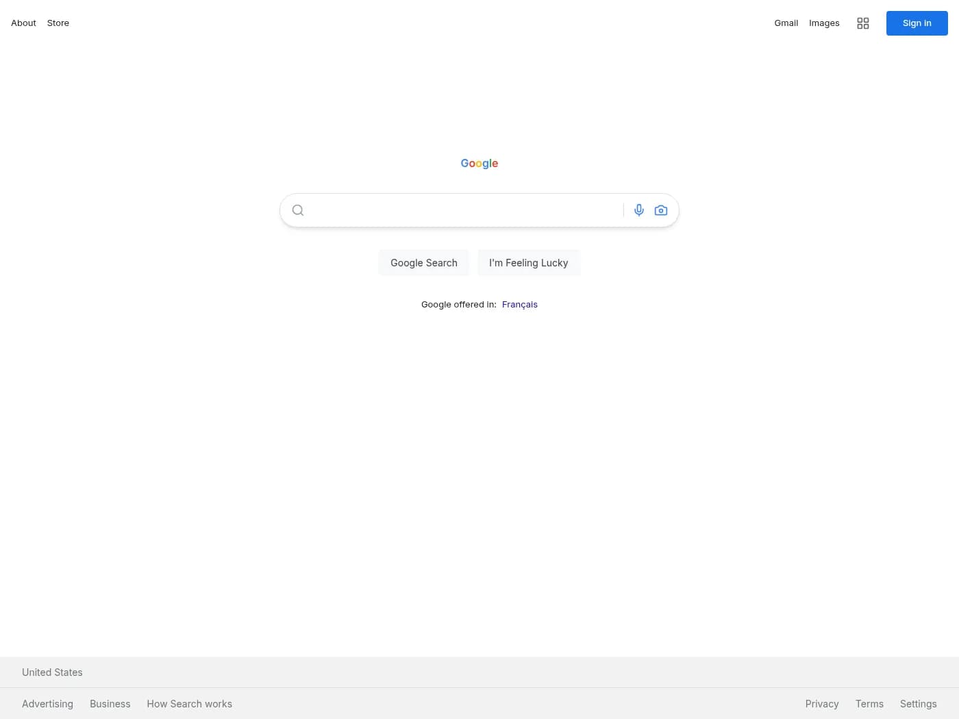 Google.com Clone