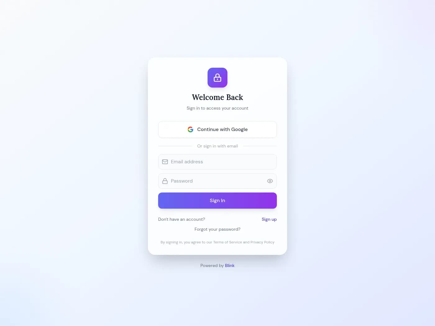 Google Login Module