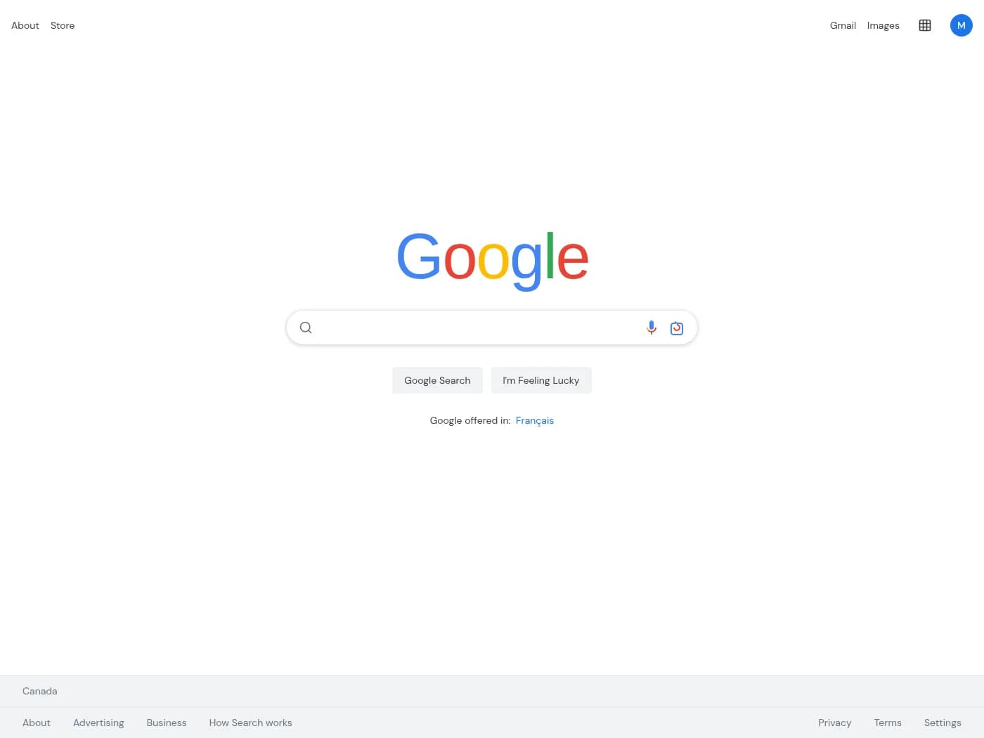 Google Page Clone