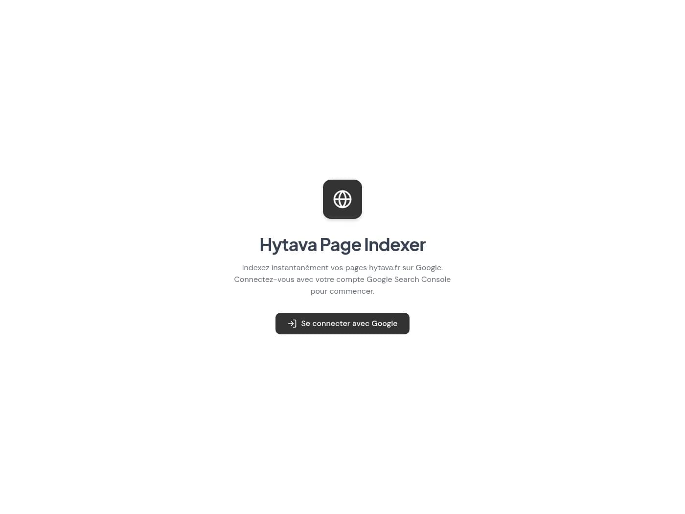 Hytava Page Indexer