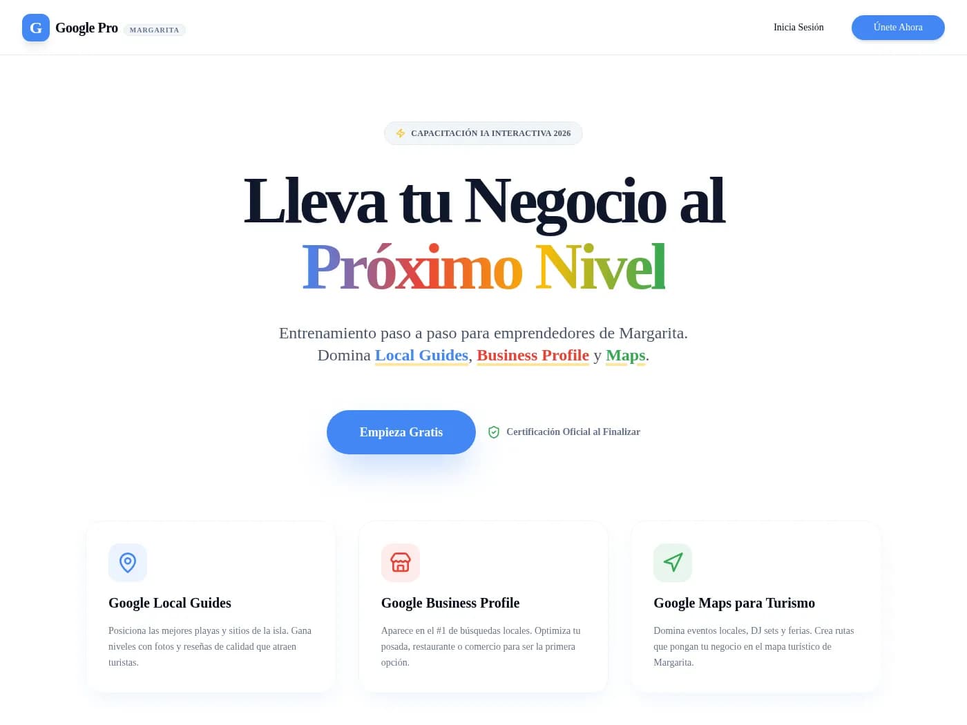 Google Pro Margarita