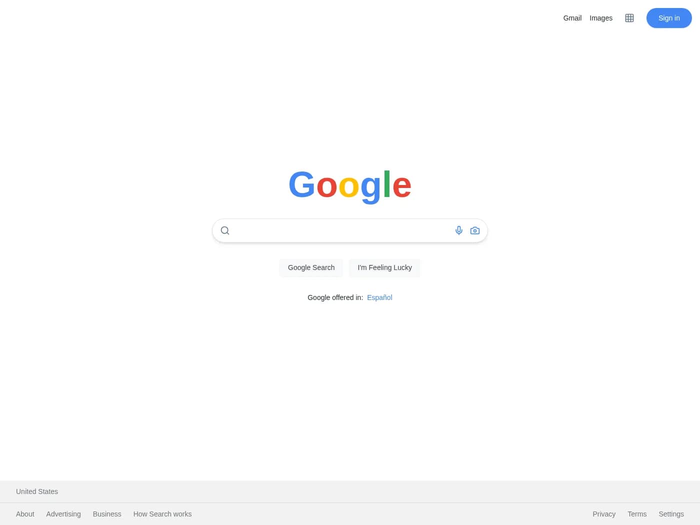Google Search Clone