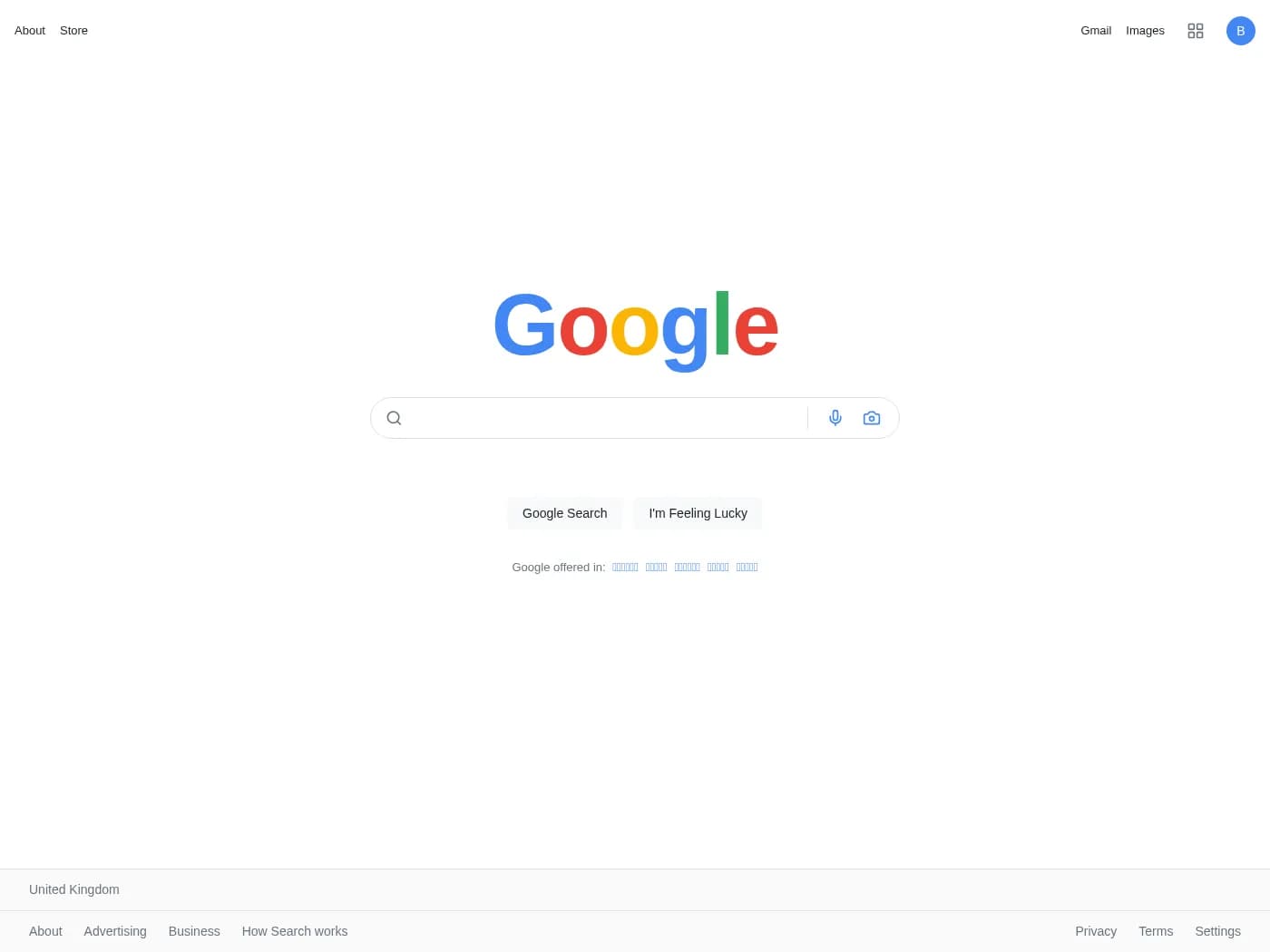 Google Search Clone
