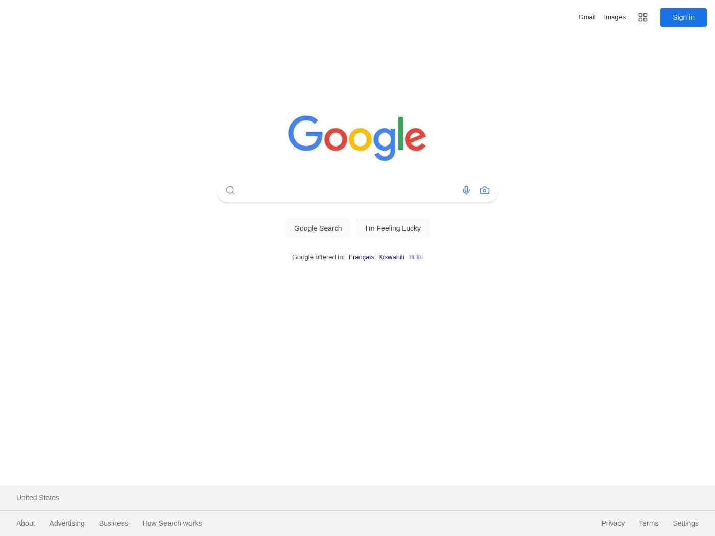 Google Search Clone